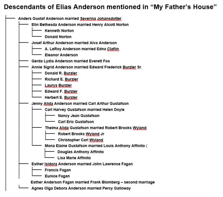Anderson Family Tree - Forgiveness Options